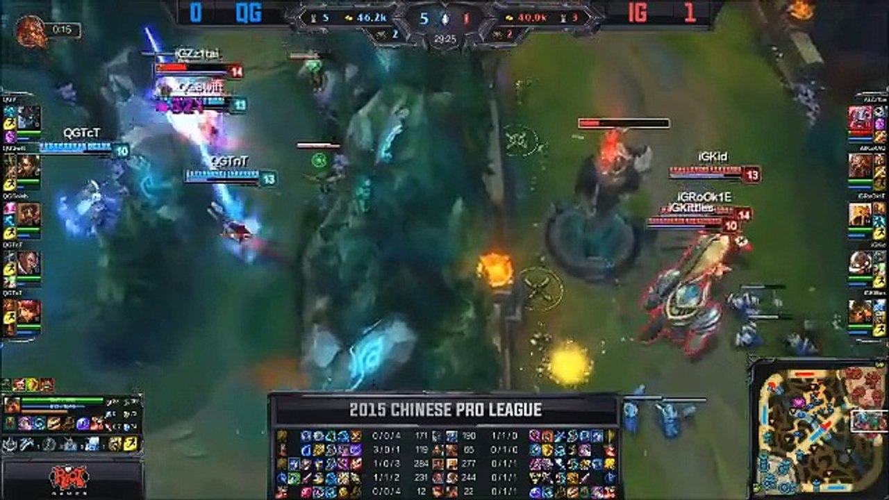 LPL W7 IG vs QG G2 semaine 7 Summer Split 2015 - Vidéo Dailymotion