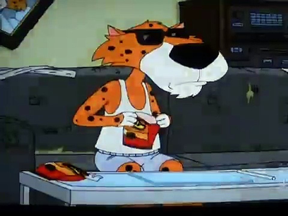 Chester Cheetah snorts a line of Cheetos - video Dailymotion
