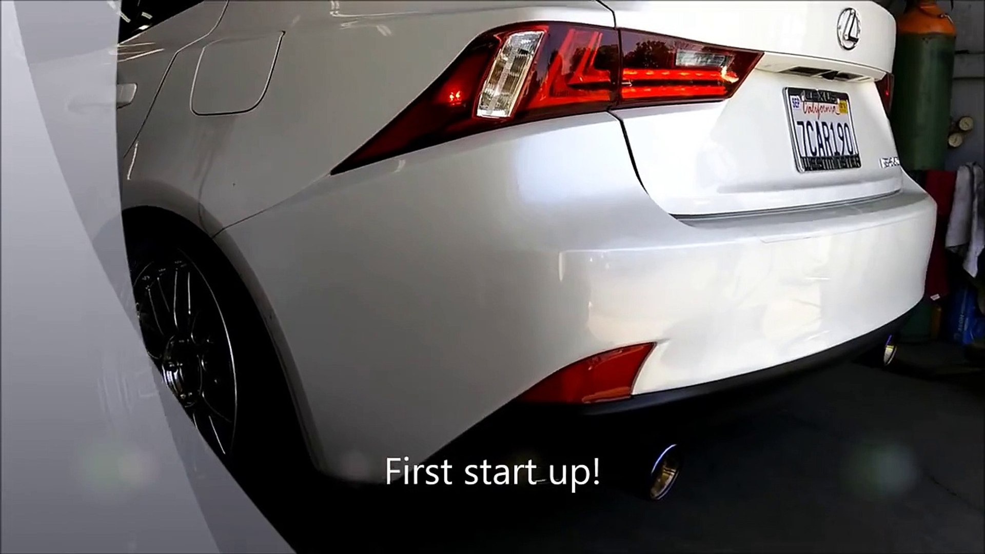 Invidia Q300 Axle-Back Exhaust System With Rolled Titanium Burnt Tips ...