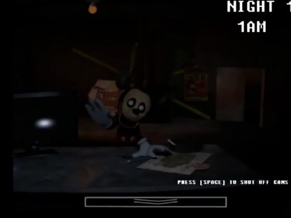 Distorted Mickey Mouse JUMPSCARE - Five Nights at Treasure Island ...