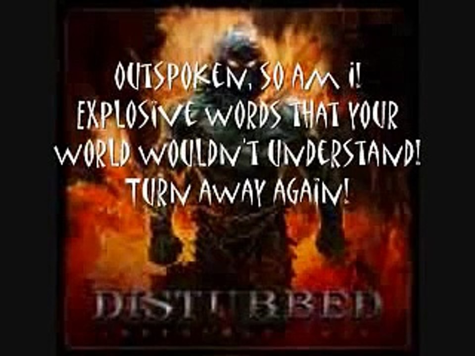 Disturbed - Haunted (Lyrics) - video Dailymotion