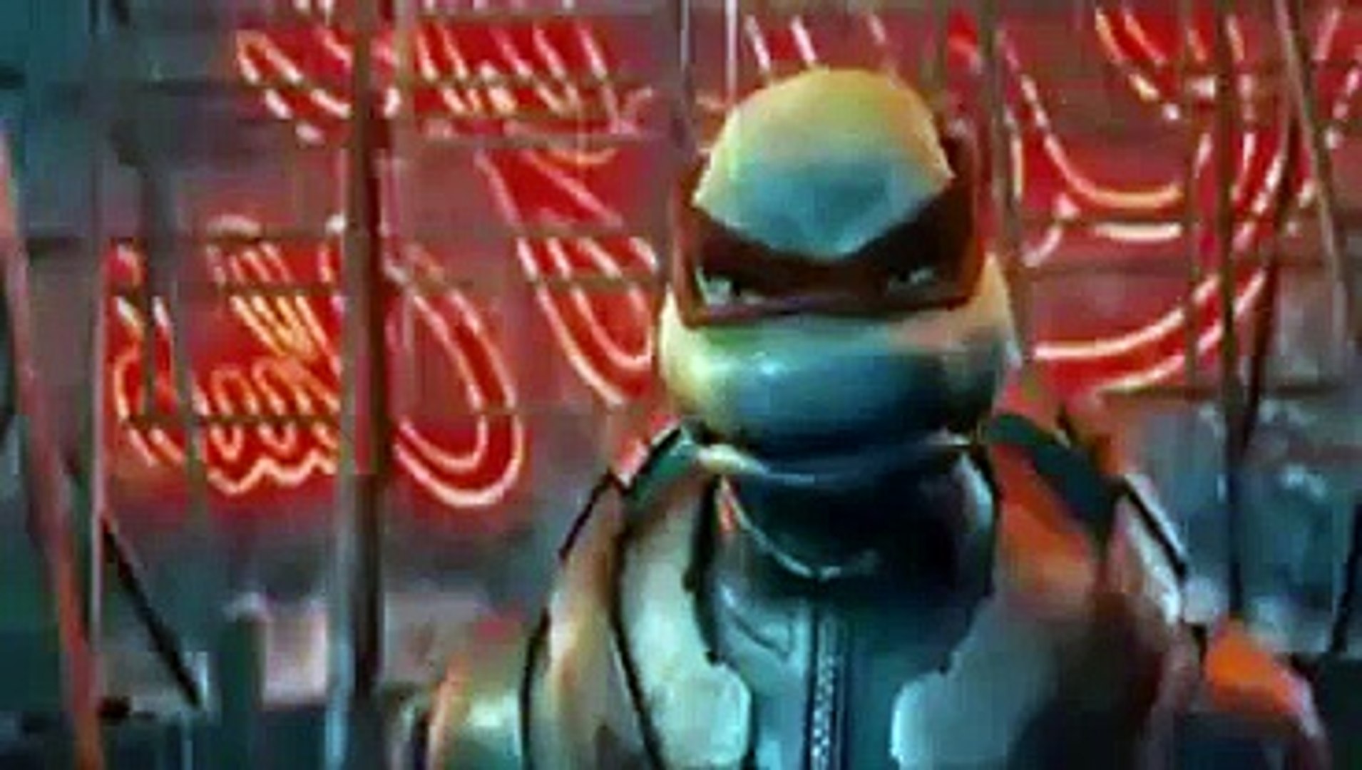 Tmnt 2007 Raphael Vs Leonardo