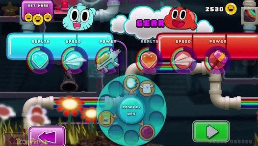 The Amazing World Of Gumball Rainbow Ruckus Cartoon Network Games Lv2 1 ...
