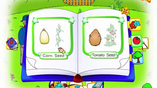 Caillou Gardening Cartoon Animation PBS Kids Game Play Walkthrough ...