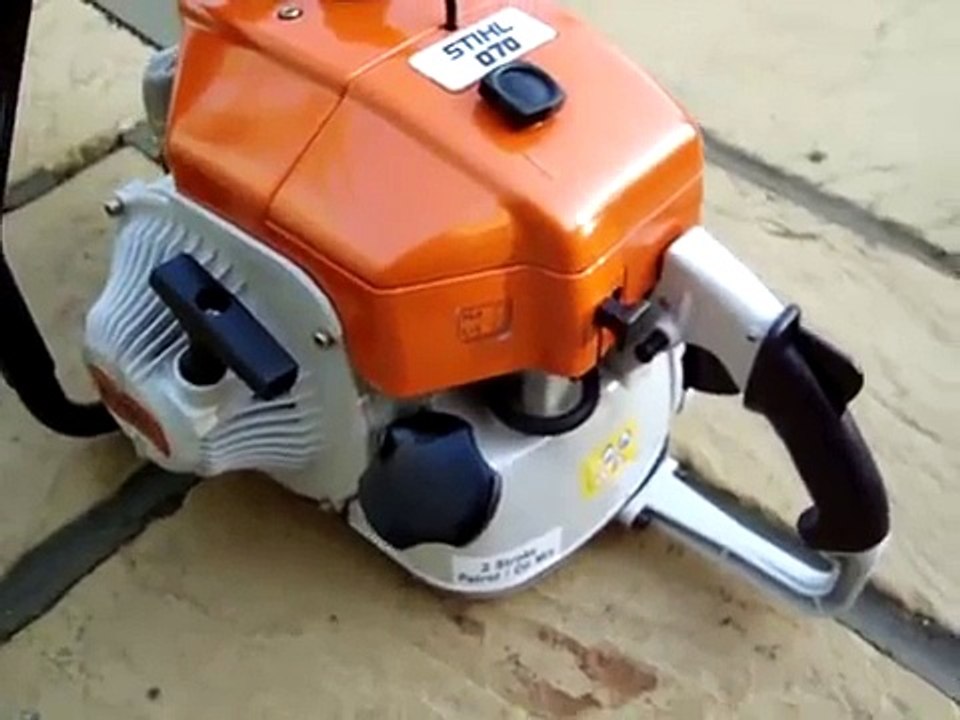STIHL 070 CHAIN SAW NEW ( WITH 36" BLADE) - video Dailymotion