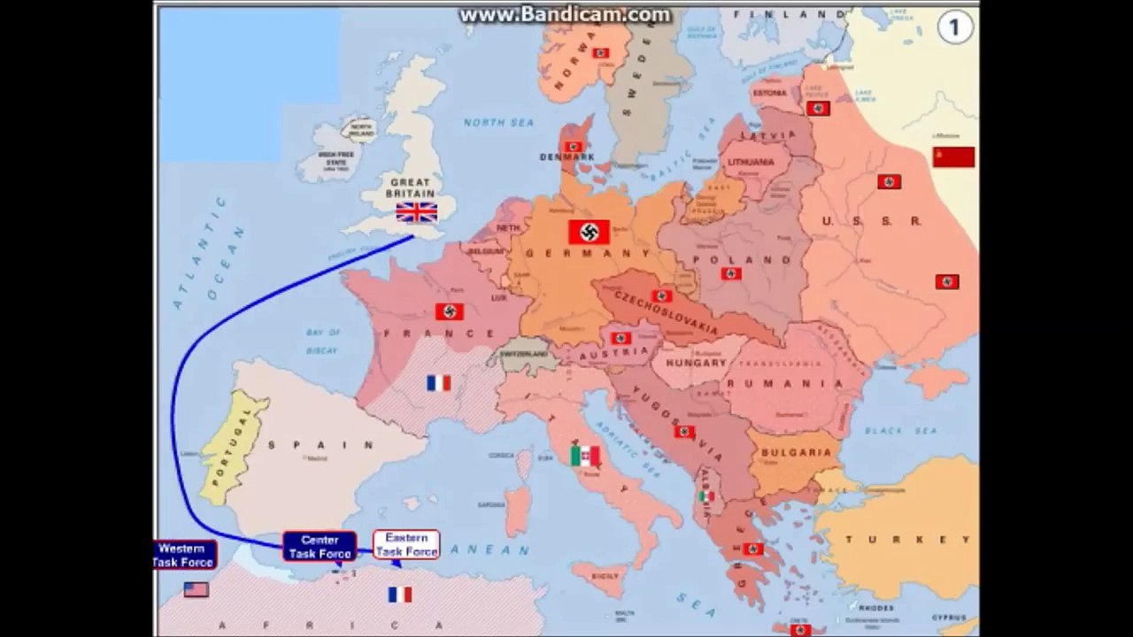 WW2 - animated map (Drugi svetski rat - animirana mapa) - video Dailymotion