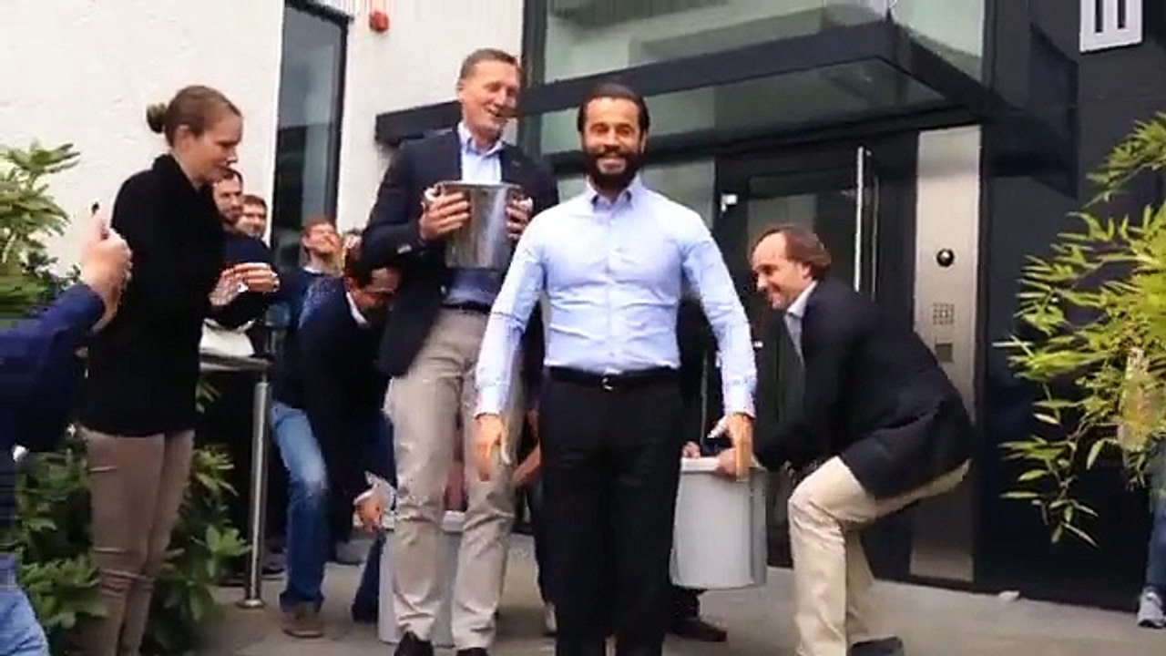 Alexander D. Soschinski, Expotechnik Group President, bei Ice Bucket ...