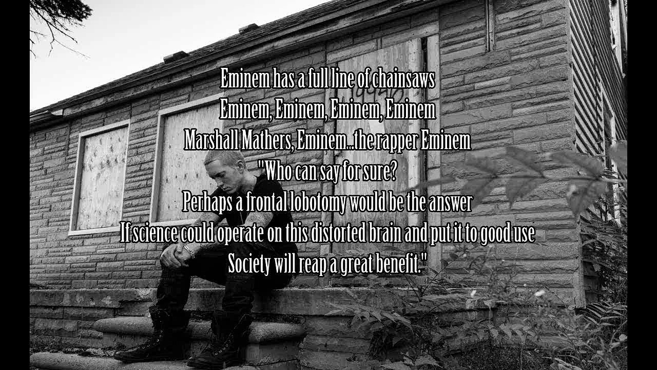 Eminem - Brainless (Lyrics) HD - video Dailymotion