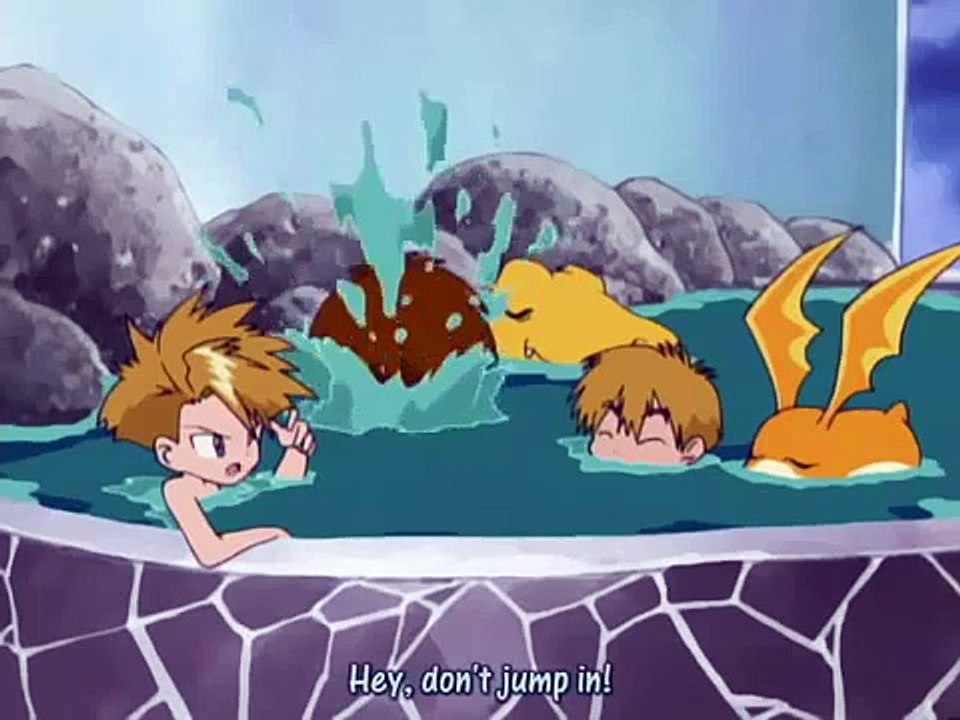 Digimon Bath Tub Scene (with Subs) - video Dailymotion