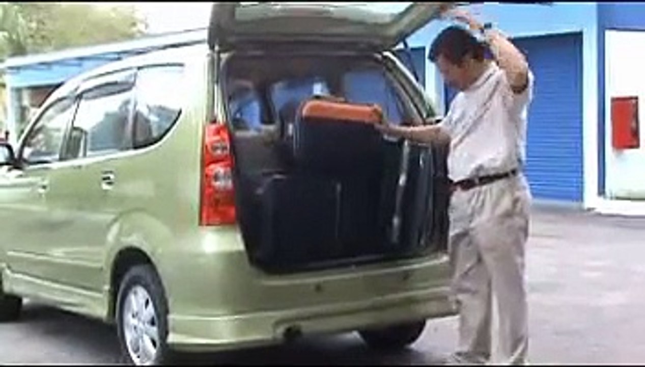 Proton Exora - Luggage Space comparison with Avanza and Grand Livina ...