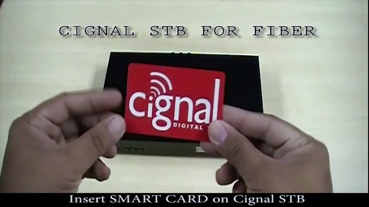 CIGNAL DIGITAL TV by PLDT Fiber to the Home - How to Setup - video ...
