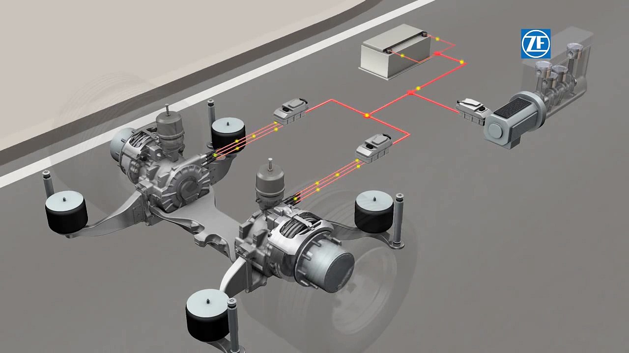 ZF Electric Portal Axle AVE 130 - video Dailymotion