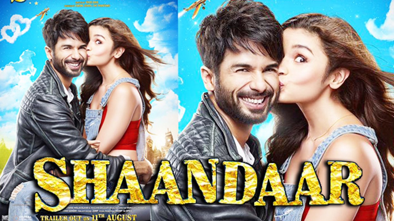 'Shaandaar' OFFICIAL Poster Out | Shahid Kapoor | Alia Bhatt - video ...