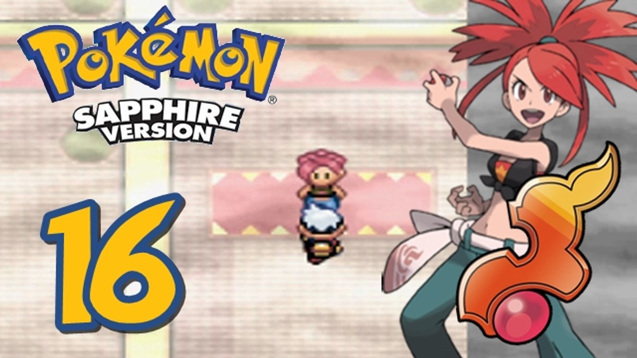 Lets Play - Pokemon Saphier [16] Arenaleiterin Flavia - video Dailymotion