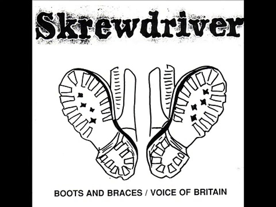Skrewdriver- Boots and Braces/Voice of Britan 1990 (full album) - video ...