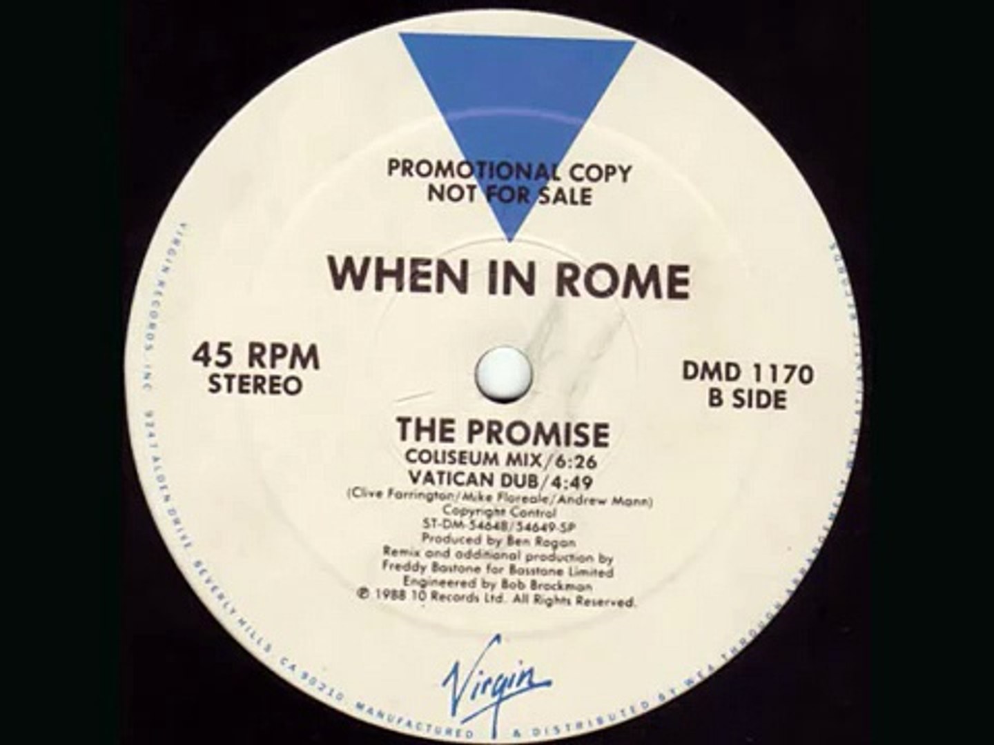 When In Rome The Promise