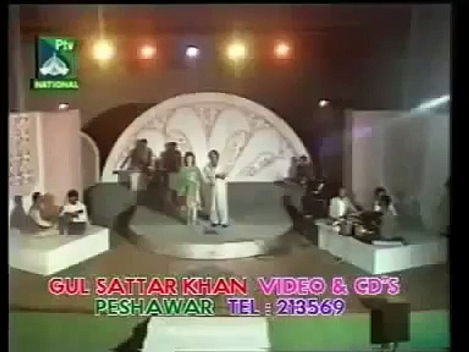 MAHJABEEN QAZALBASH KHYAL MUHAMMAD OLD PASHTO SONG PTV NATIONAL - video ...