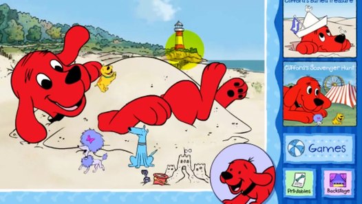 Clifford the big red dog full episodes game player for kids cartoon ...