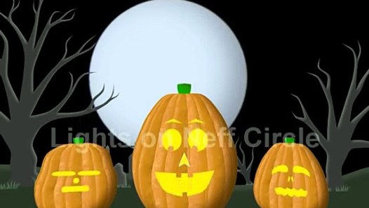 This Is Halloween - Singing Pumpkins Halloween light show 2012 - video ...