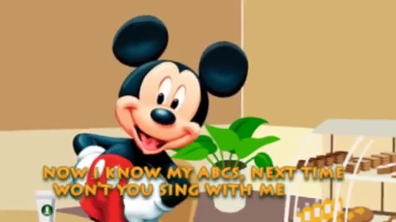 mickey mouse abc song mickey mouse clubhouse finger family song - video ...