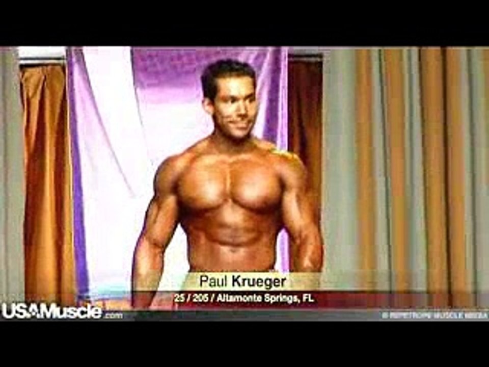 Paul Krueger Posing Routine Musclemania Video Dailymotion