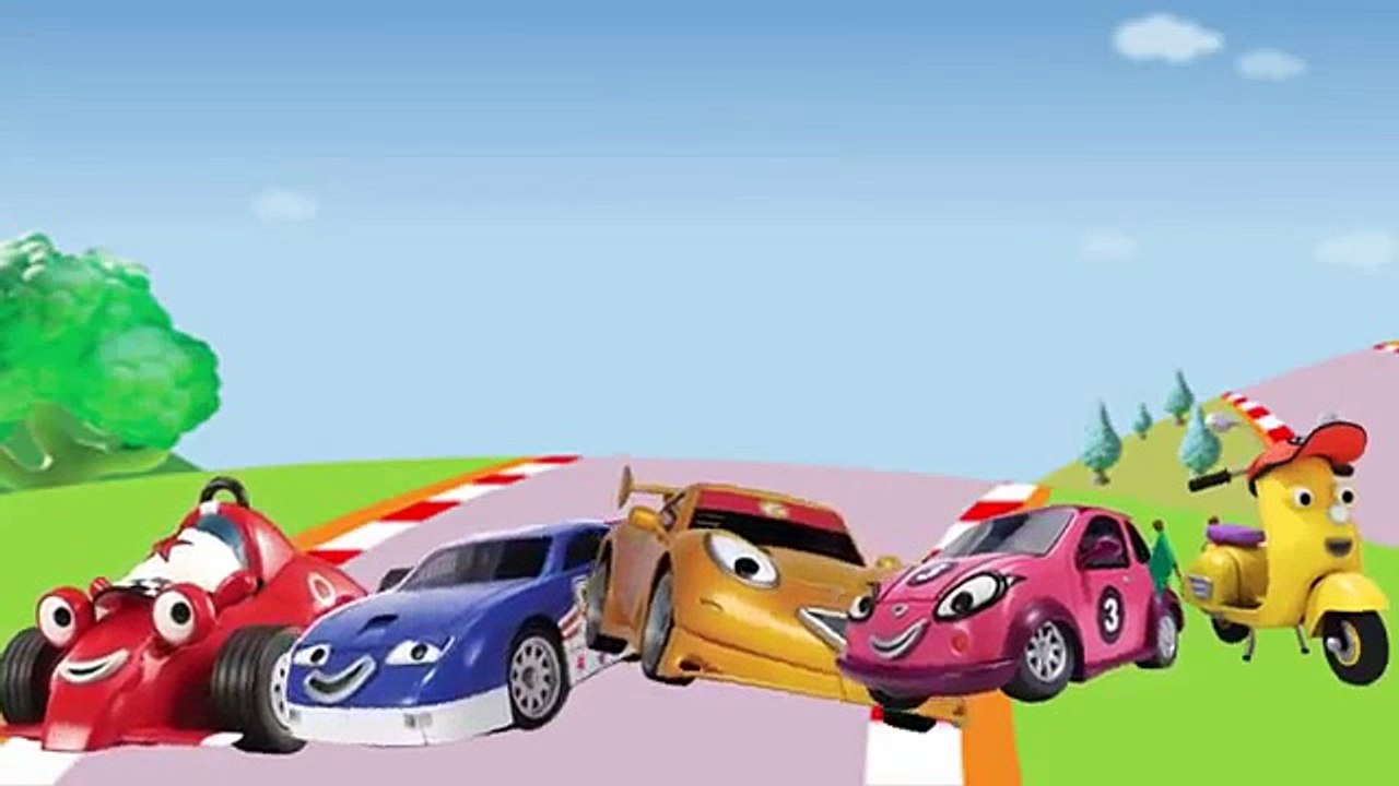 Roary The Racing Car Finger Family Funny Cartoon Songs HD | Roary Car ...