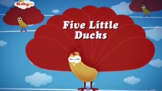 Five Little Ducks - Babytv - video dailymotion