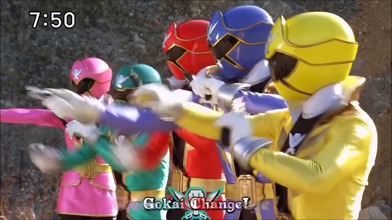 Power Rangers Super Megaforce Vs Gokaiger (Levira Battle) - video ...