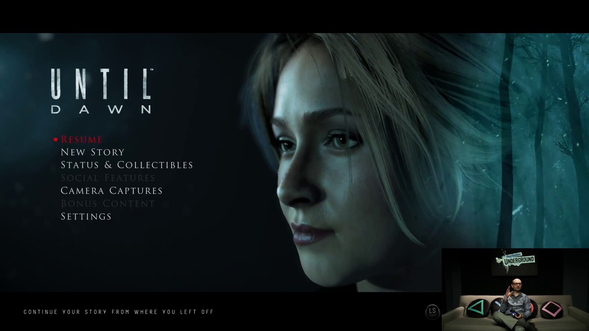 Until Dawn Gameplay