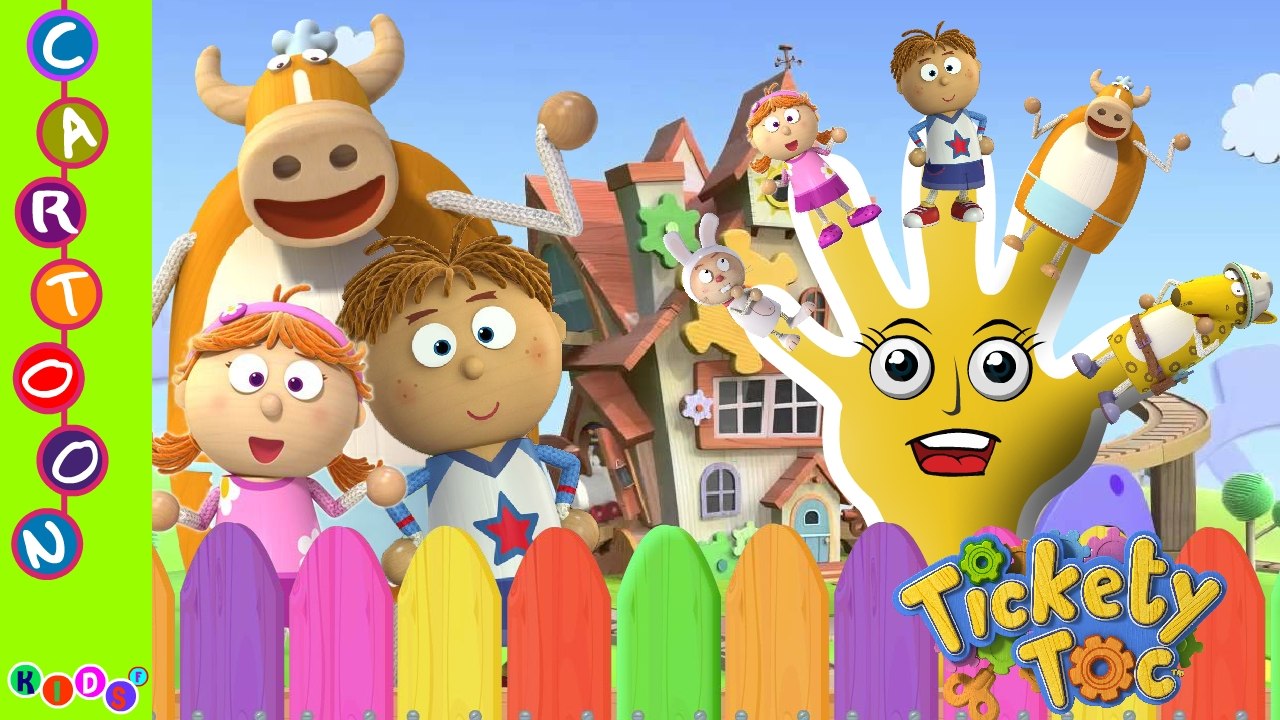 Tickety Toc Finger Family Nursery Rhymes By KidsF - Video Dailymotion