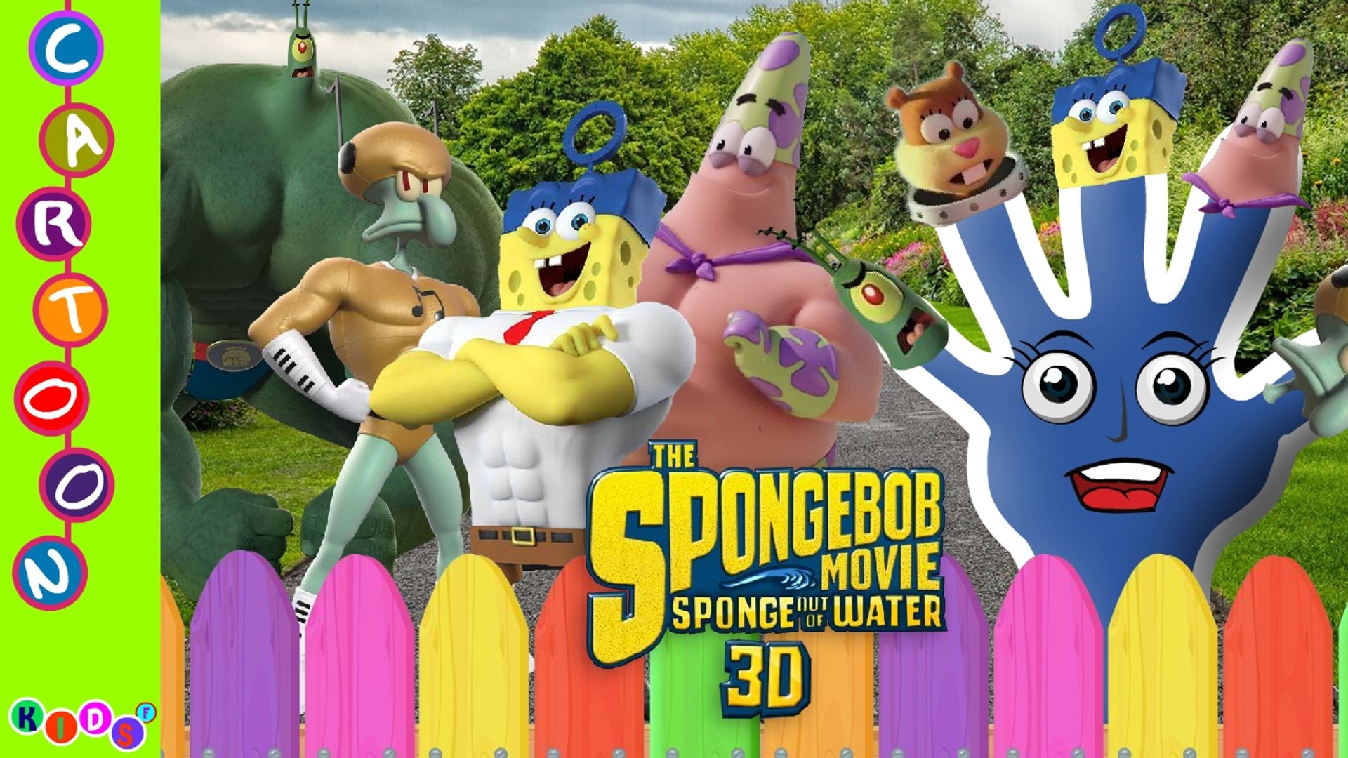 Spongebob Finger Friends