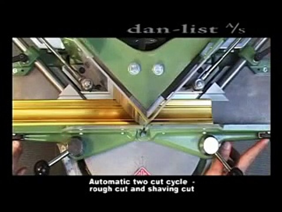 Morso EH Mitre Frame Guillotine Cutter - video Dailymotion