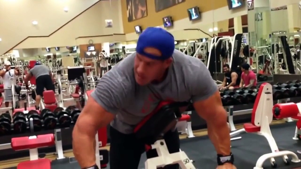 Jay Cutler Back Workout - video Dailymotion