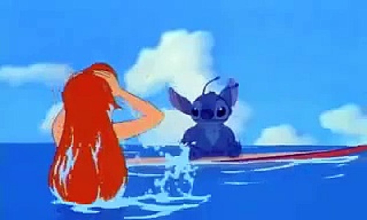 Lilo & Stitch The Little Mermaid Trailer 2 of 4 Very Funny! - video ...