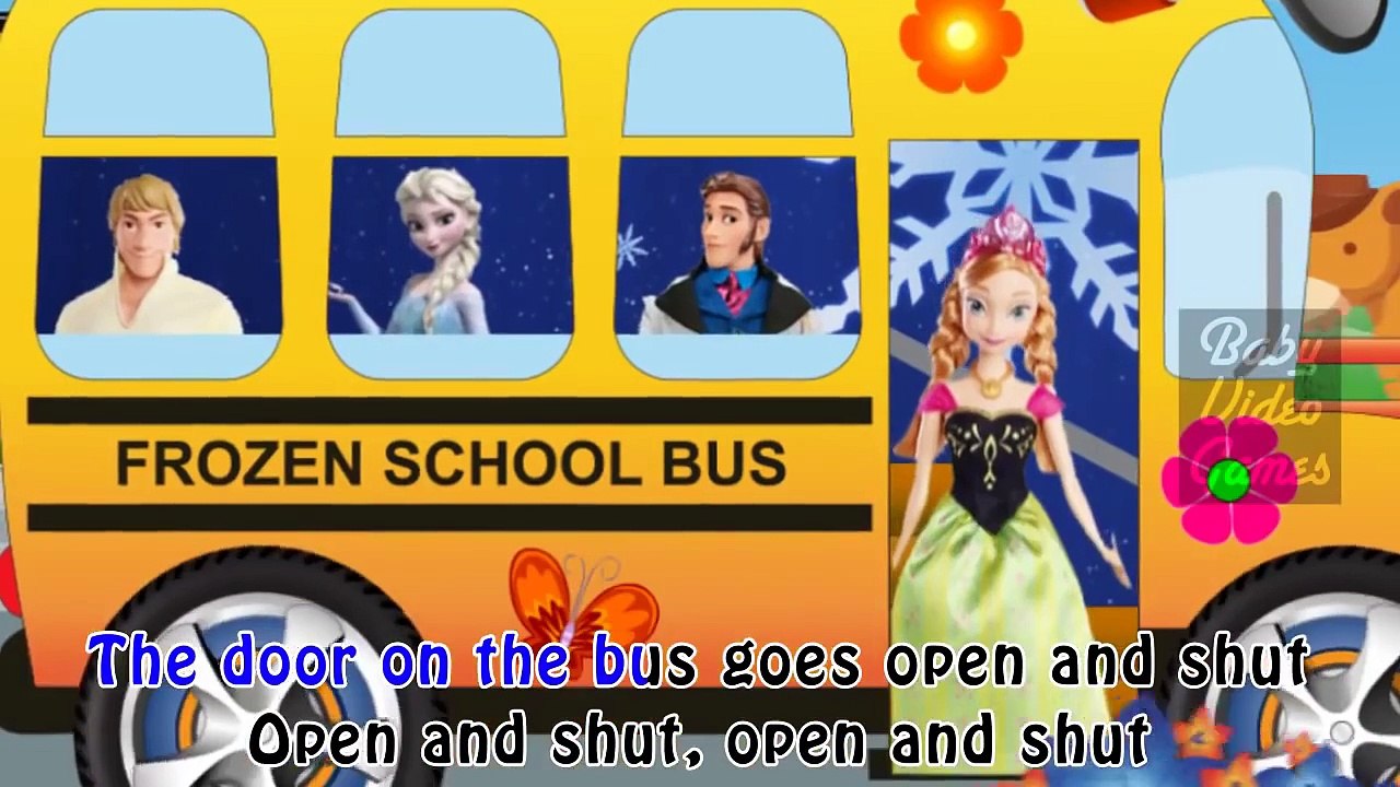 Frozen Wheels on the Bus Disney Song _ Kids Songs (720p) - Vidéo ...