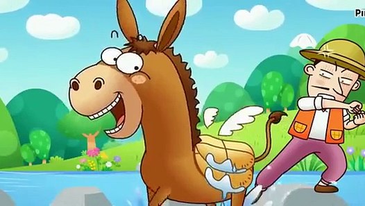 The Donkey and the Salt | Aesop's Fables | PINKFONG Story Time for ...