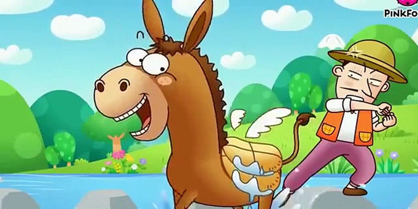 The Donkey and the Salt | Aesop's Fables | PINKFONG Story Time for ...