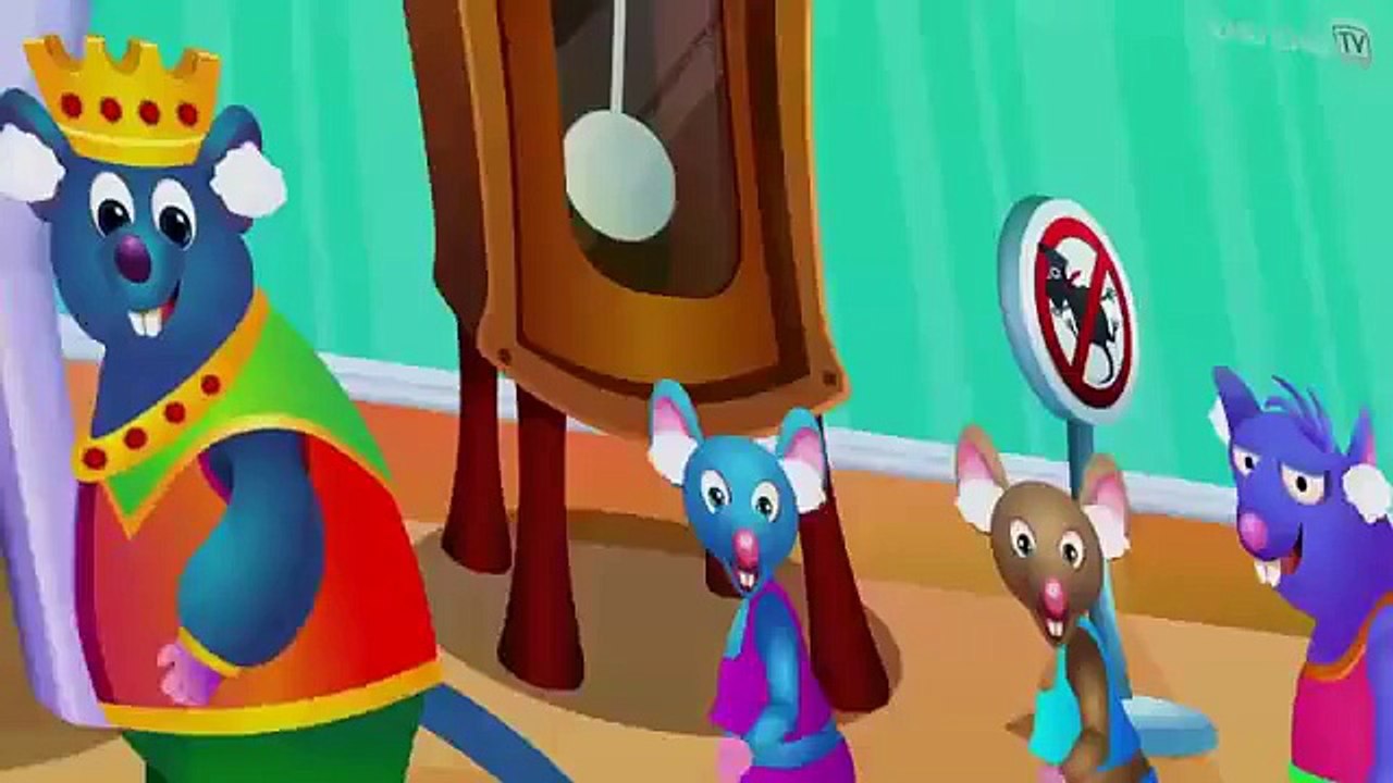 CHU CHU TV E13 Hickory Dickory Dock Nursery Rhyme Cartoon Songs for ...