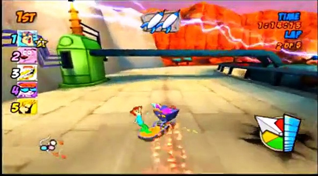 Cartoon Network Racing PS2 Bunny Bravo And Carl Gameplay - video ...