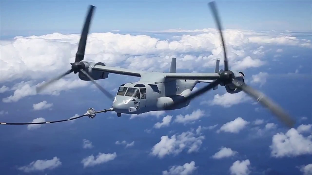 V22 Osprey Air refueling - One of the Hardest Plane to Refuel - video ...