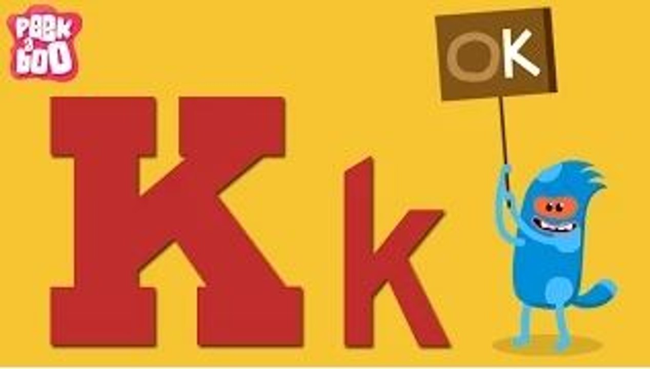 The K Song | Learn Alphabets A - Z | English Songs And Rhymes For Kids ...