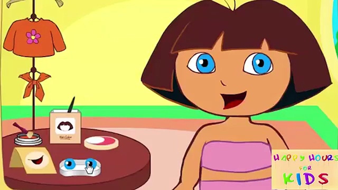 Dora The Explorer Make Up Girls Game (Dora La exploradora) - video ...