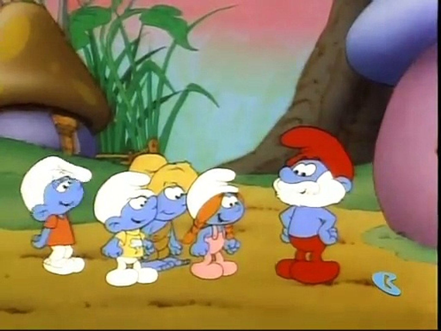 Smurfette And Baby Smurf