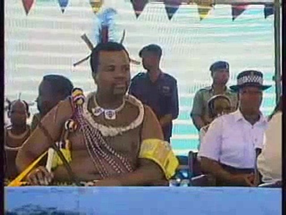 King of Swaziland's tradition of polygamy - video Dailymotion