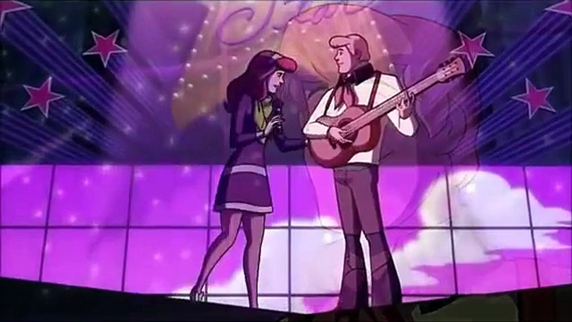 Scooby Doo Mystery Inkorporert Daphne Og Fred Kiss Cartoon Couple