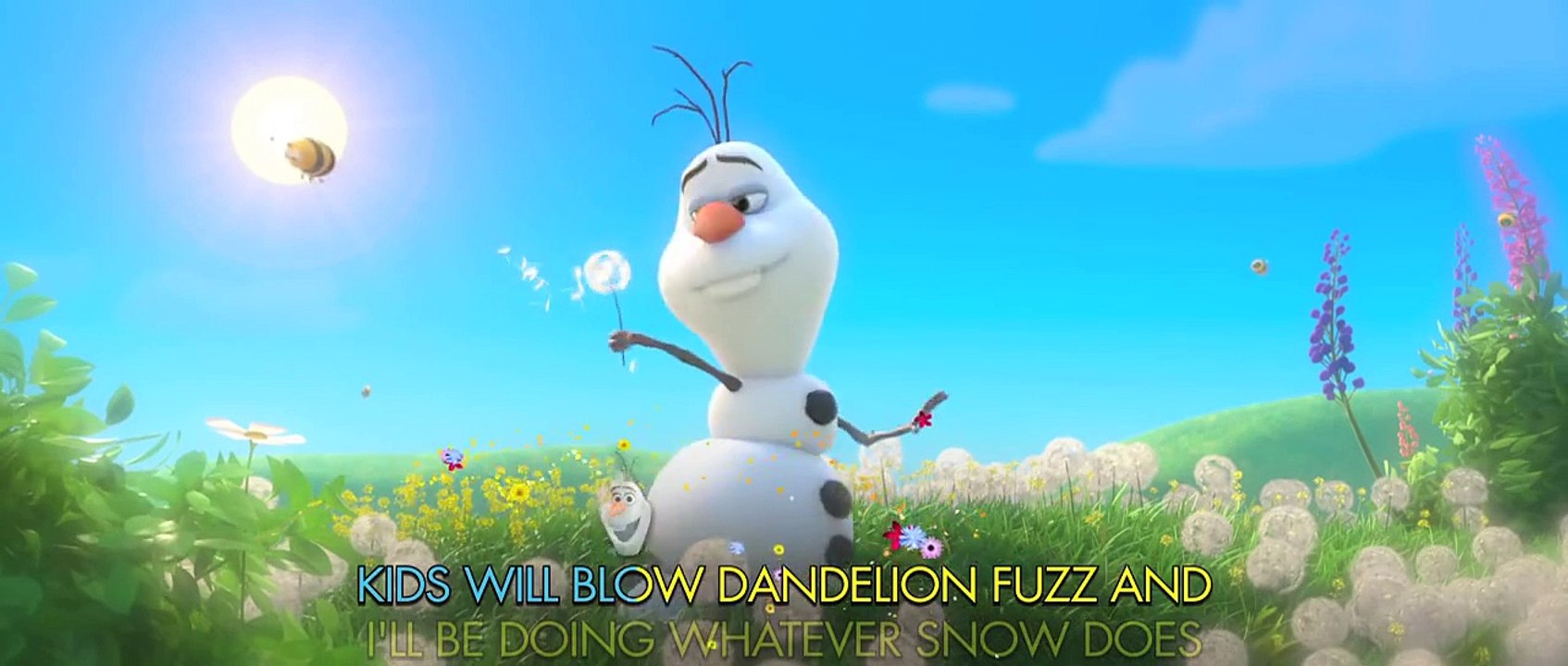 Frozen "In Summer" Song - Sing-a-long with Olaf - Official _ HD - فيديو ...