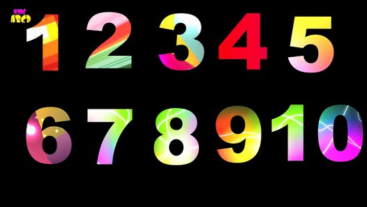 Ten Little Numbers | 10 Little Numbers song for Children | Ten Little ...