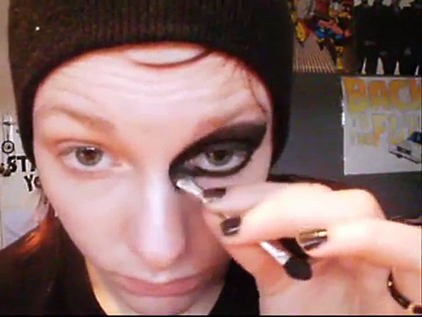 The Crow Makeup Brandon Lee