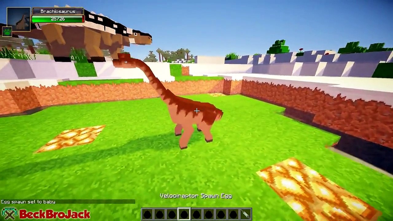 Minecraft Mods: JURASSIC WORLD Dinosaurs in Minecraft?! (Minecraft Mod ...