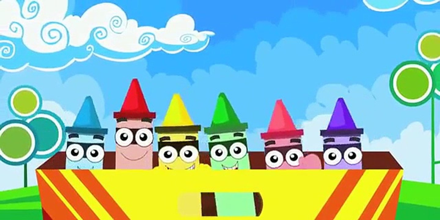 Crayons Color Song | Learn Colors for Babies And Kids | Colors for ...